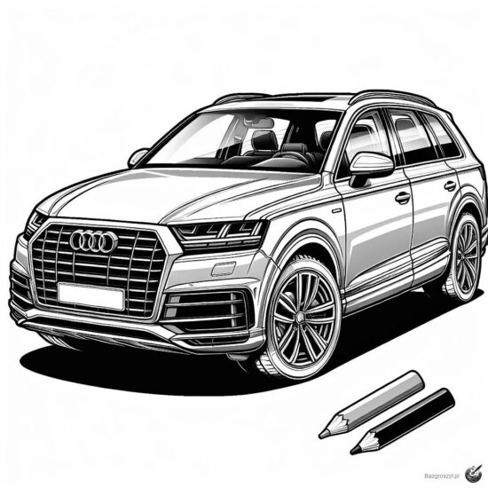 Kolorowanki audi - Bazgroszyt.pl