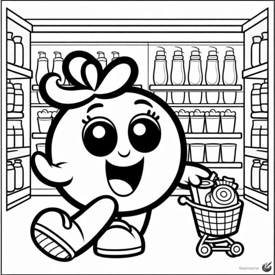 Kolorowanki num noms - Bazgroszyt.pl