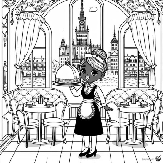 Kolorowanka - Malowanka: Kentucky Fried Chicken KFC - Bazgroszyt.pl