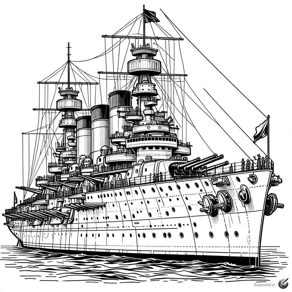 Kolorowanki statki pasażerskie - Bazgroszyt.pl